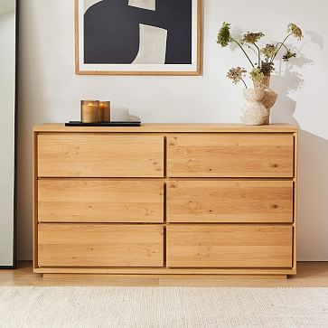 West elm wood dresser store