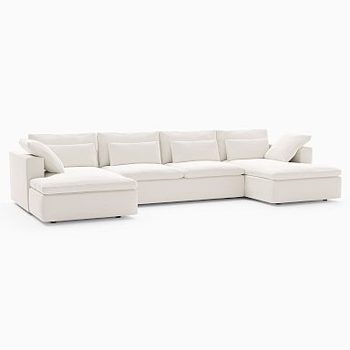 U Shaped Sectional Modular Sofas Sectionals West Elm