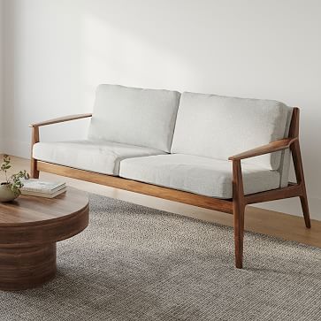 West elm mid century futon store