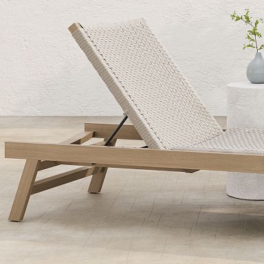 Rope chaise lounge store