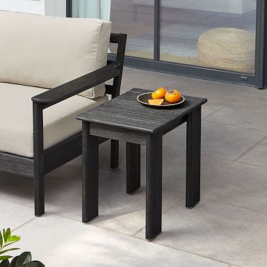West elm black side table store