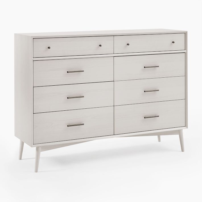 Mid Century 8 Drawer Dresser 59 West Elm