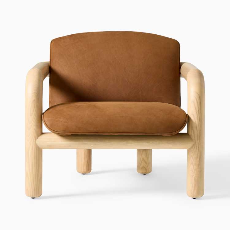 Benson Leather Chair | West Elm