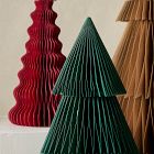 Jewel Tone Decorative Paper Tabletop Trees | West Elm