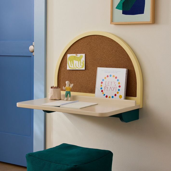 Eva Chen Wall-Mounted Desk | West Elm