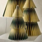 Two-Tone Decorative Paper Tabletop Trees | West Elm