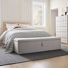 West elm storage bench store