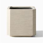 Beveled Ficonstone Indoor/Outdoor Planters | West Elm
