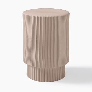 Fluted side table west elm store