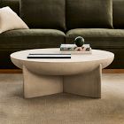 Monti Coffee Table - Elegant Stone Finish | West Elm