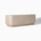 Solstice Painted Raffia Media Console (68") | West Elm