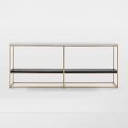 Streamline Bookshelf - Marble | West Elm
