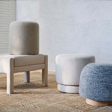 Ottomans Footstools West Elm
