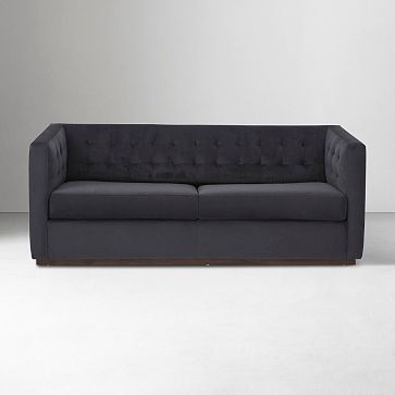 West elm velvet queen sleeper sofa store