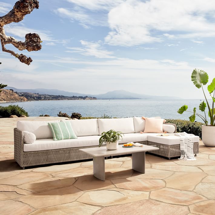 West elm coastal outdoor sofa store