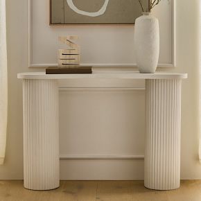 Fluted Console Table - Modern Indoor/Outdoor Design | West Elm