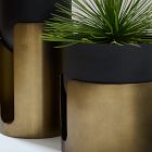 Ciro Metal Standing Planters | West Elm