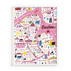 I Love Boston Framed Wall Art by Minted for West Elm Kids | West Elm