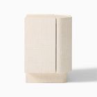 Solstice Painted Raffia Nightstand (20") | West Elm