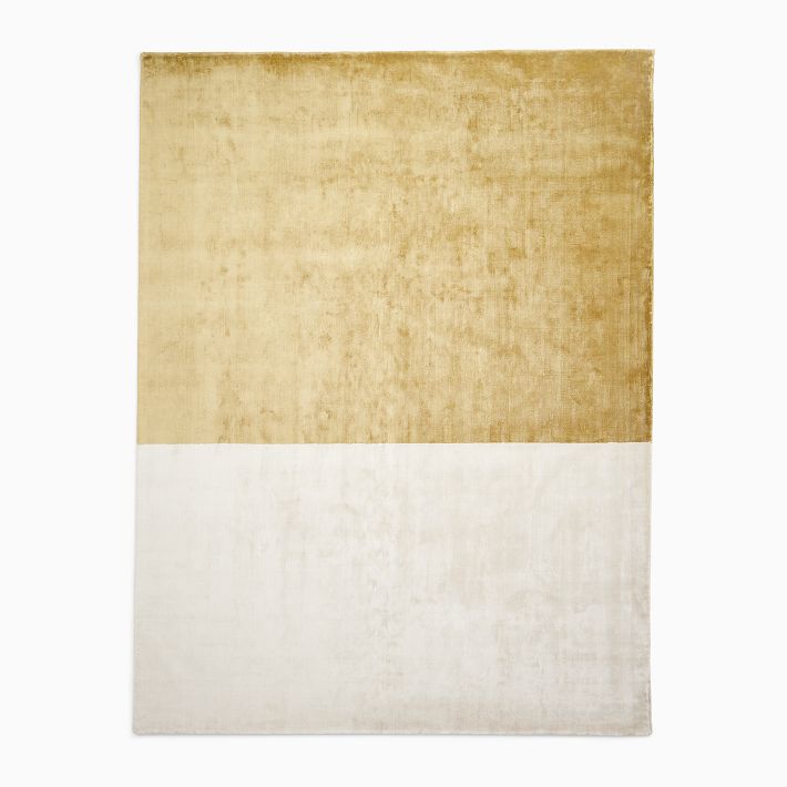 Lucent Colourblock Rug | West Elm