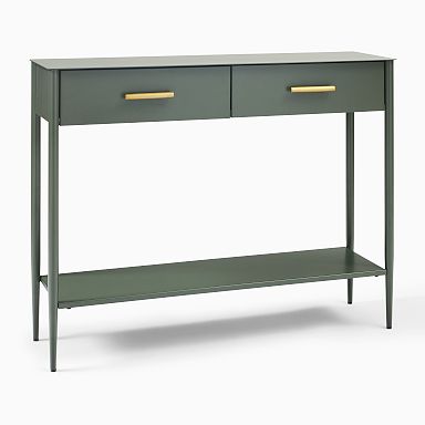 Green Console Sofa Tables West Elm