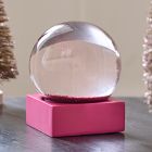 Pink Decorator Snow Globes | West Elm