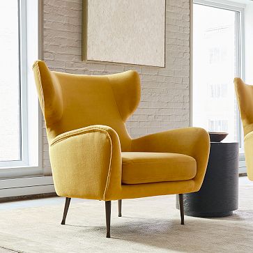Designer wing chair store