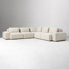 Quinten 5-Piece L-Shaped Chair Sectional (126") | West Elm