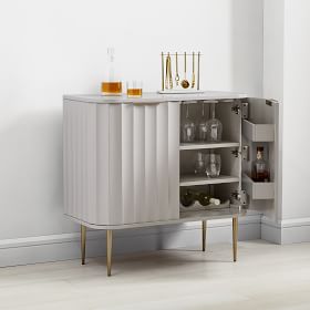 West elm white cabinet store