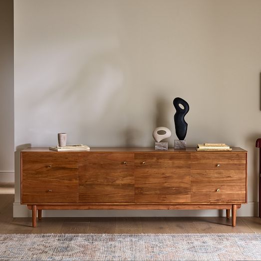 West elm reclaimed wood media console store
