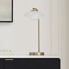 Bezel Perforated Metal Table Lamp (19") | West Elm