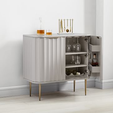 White bar unit store