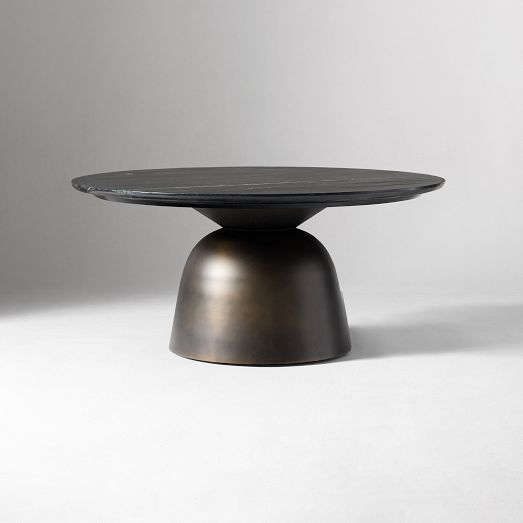 West elm black marble coffee table store