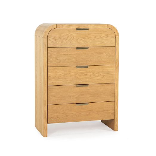 Whitney Tall 5 Drawer Dresser Modern Storage Solution West Elm