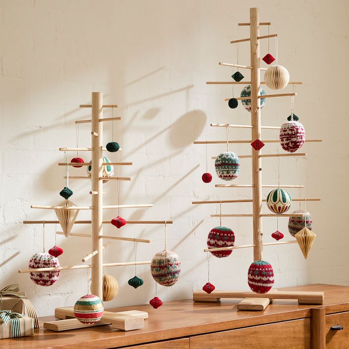 Ash Wood Ornament Tree | West Elm