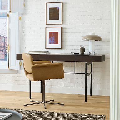 West elm desk table store