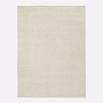 Mini Pebble Wool Jute Rug | West Elm