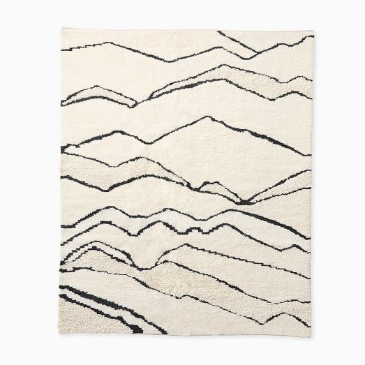 Carrerra Shag Wool Rug | West Elm