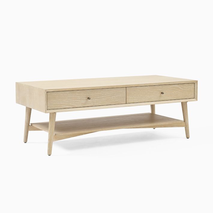 Mid Century Storage Coffee Table West Elm