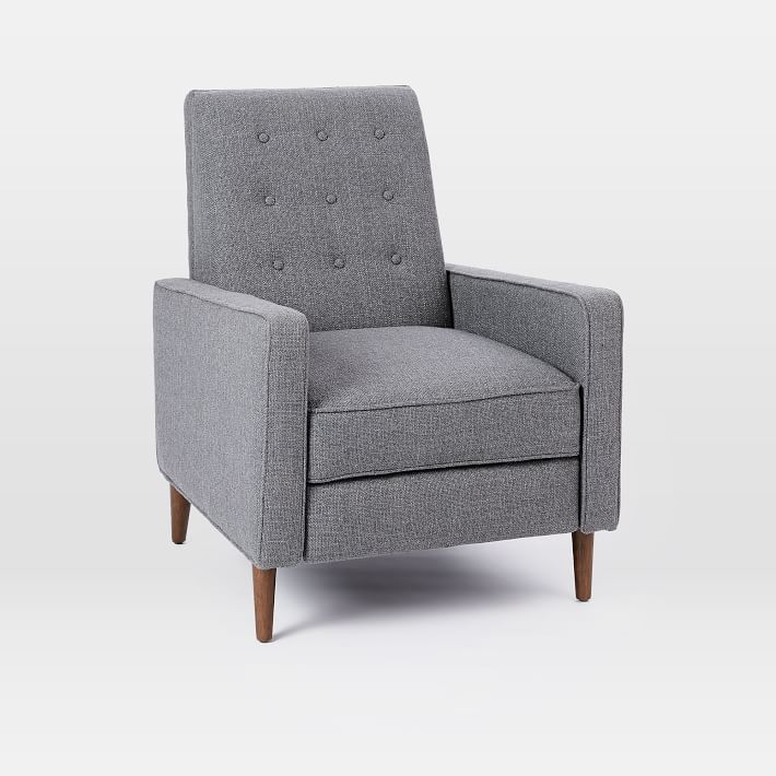 West elm mid century recliner store