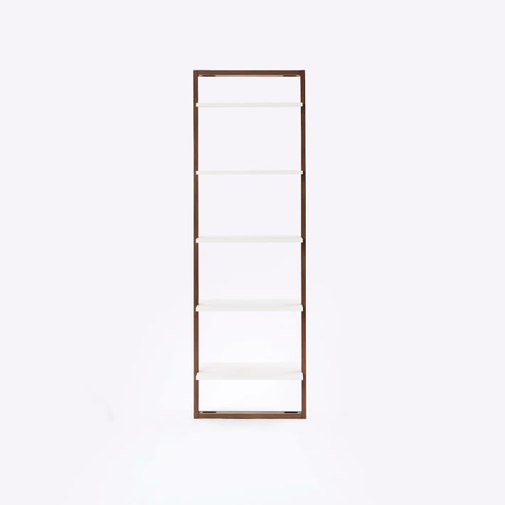 West elm leaning shelf store