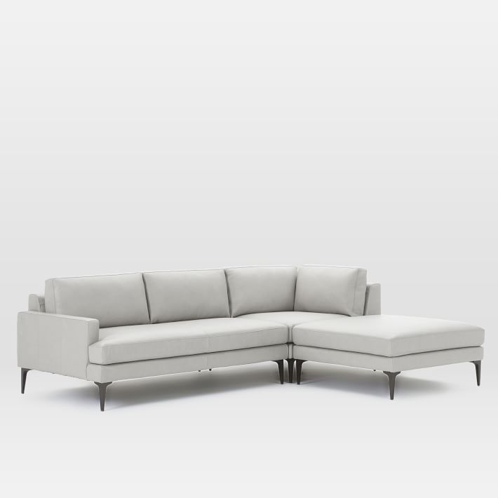 West elm andes 3 piece sectional store