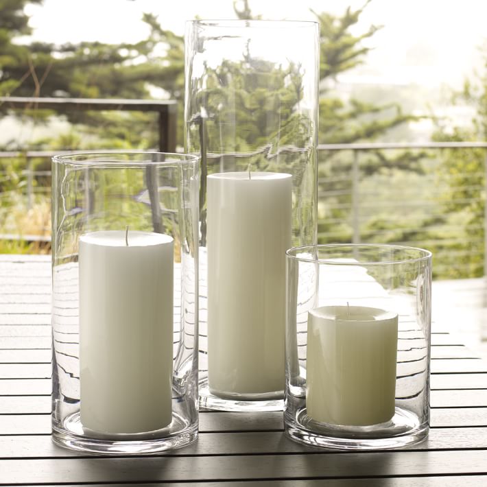 Glass for candles store
