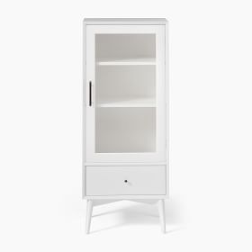 West elm white cabinet store