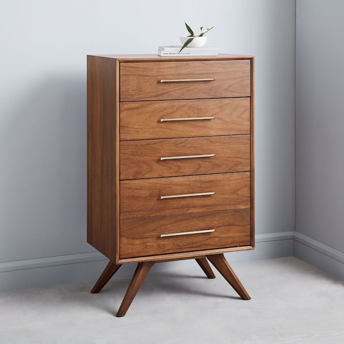 Wright 5 Drawer Dresser 28 West Elm