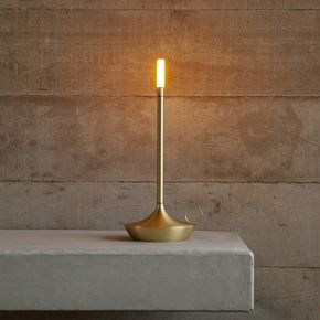 Wick Rechargeable LED Portable Table Light | West Elm