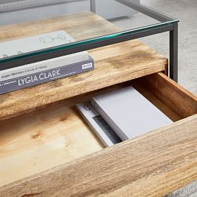 Box Frame Storage Coffee Table West Elm