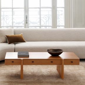 Otto Coffee Table (60") | West Elm