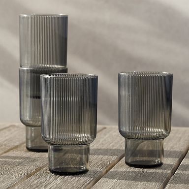 Gray drinking glasses store