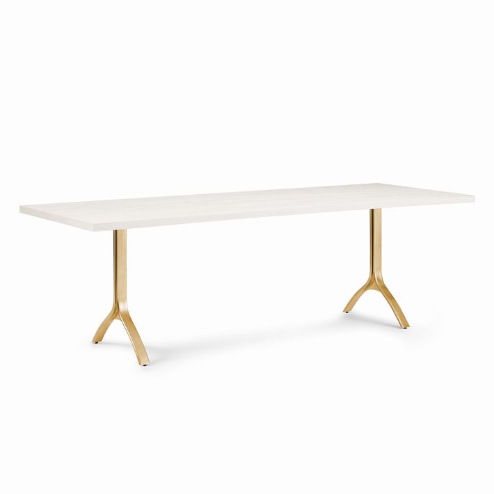 Avery Wishbone Dining Table Stylish Elegant West Elm